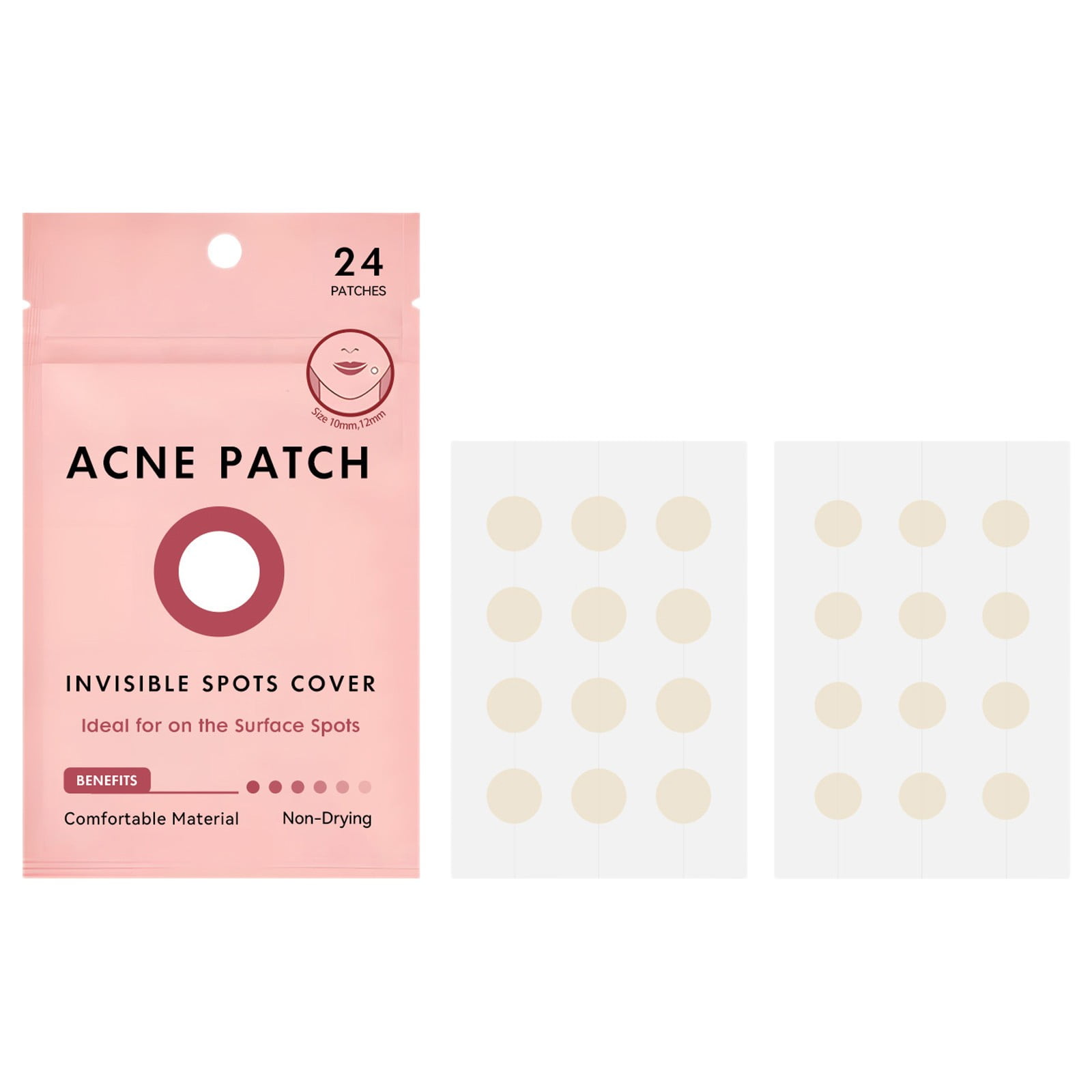 WEST MONTH Pimple Cover Hydrocolloid Patch for Blemishes Zits Absorbing ...