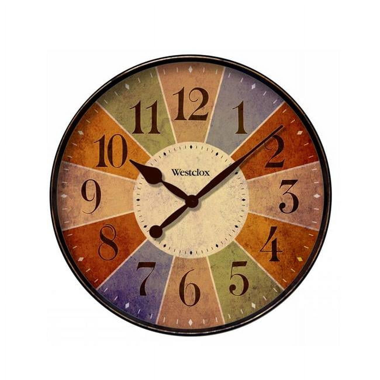 WESTCLOX - 12 in. MULTI COLOR WALL CLOCK - Walmart.com