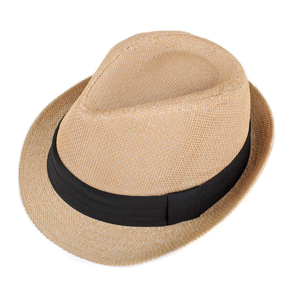 WESTEND Unisex Short Brim Fedora - Hats for Men & Women + Panama Hats ...