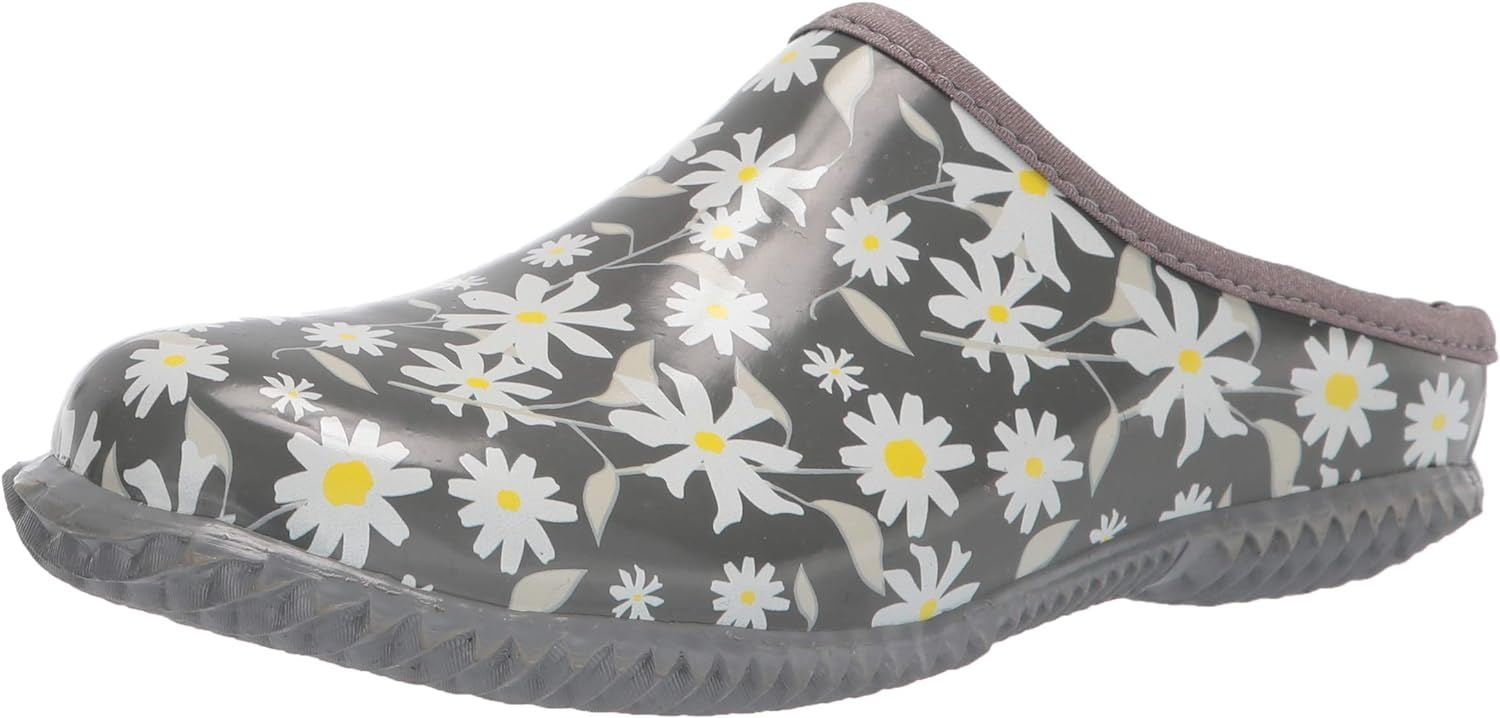 WESTERN CHIEF WOMEN'S GARDEN CLOGS SLIP ON WATERPROOF RUBBER SHOES sz ...