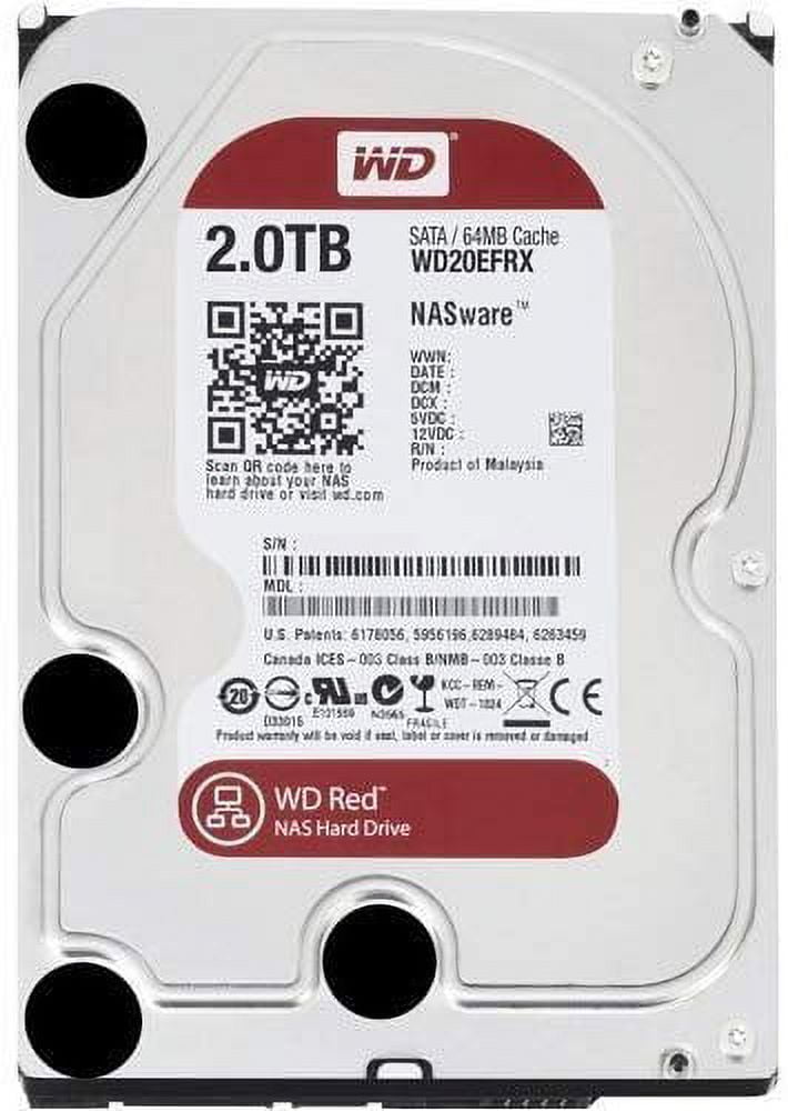WESTERN DIGITAL WD20EFRX (004) 2TB WD RED NAS HDD WD20EFRX - Mobile ...