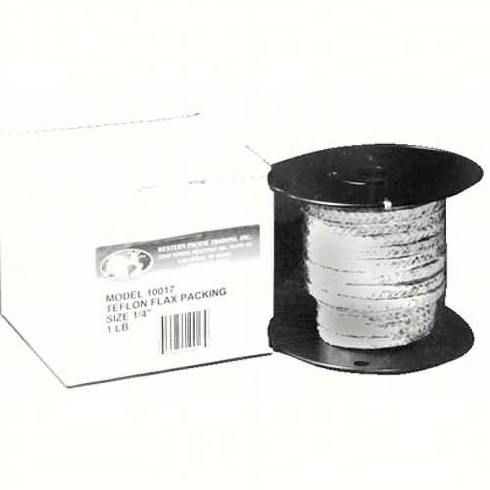 Western Pacific 10017 (PTFE) Flax Packing 1/4"x2' with Teflon Shaft ...
