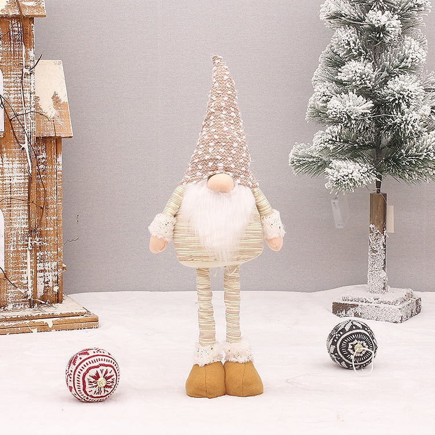 WESTERNSTYlE 2026 Christmas decorations white beard faceless old man ...