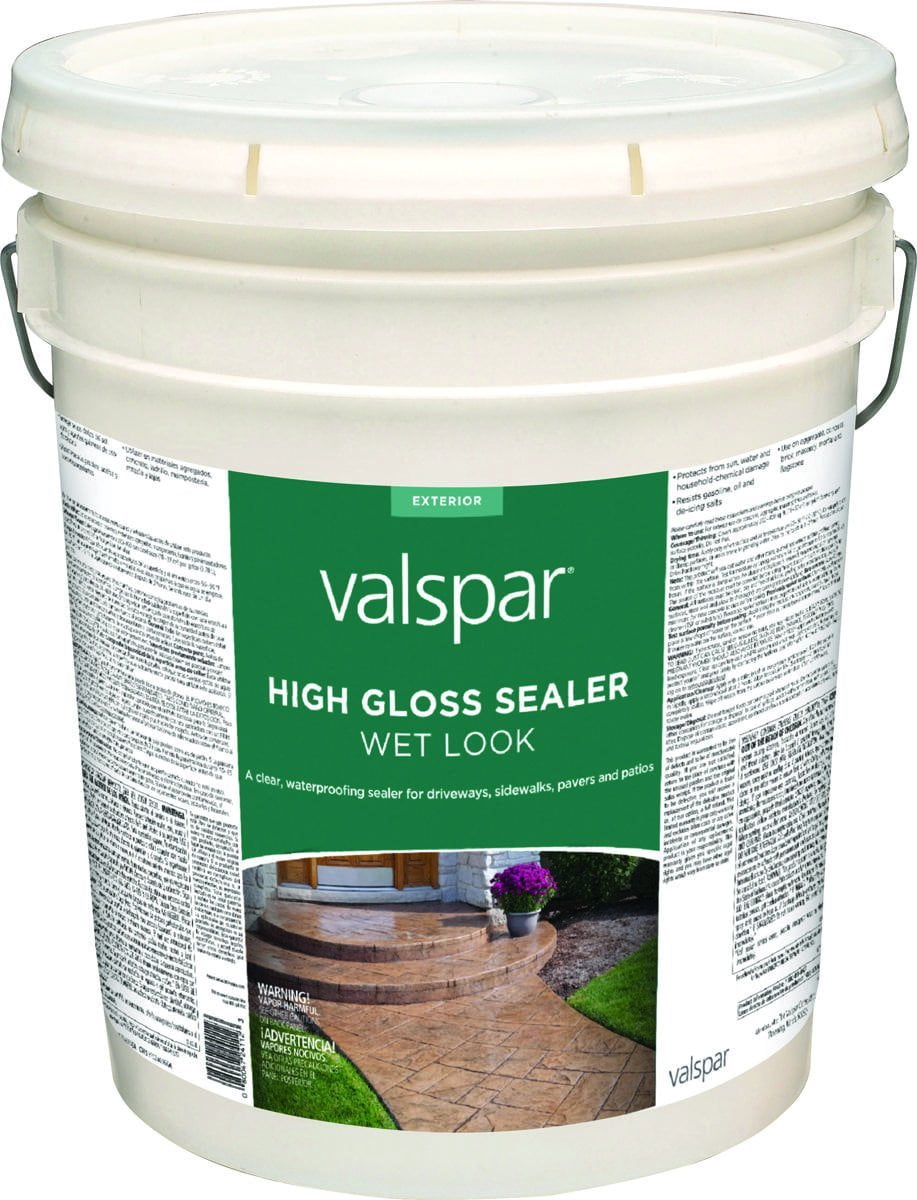 WET LOOK CON SEALER GLOSS PAIL VALSPAR Masonry Sealers 024.0082390.008 ...