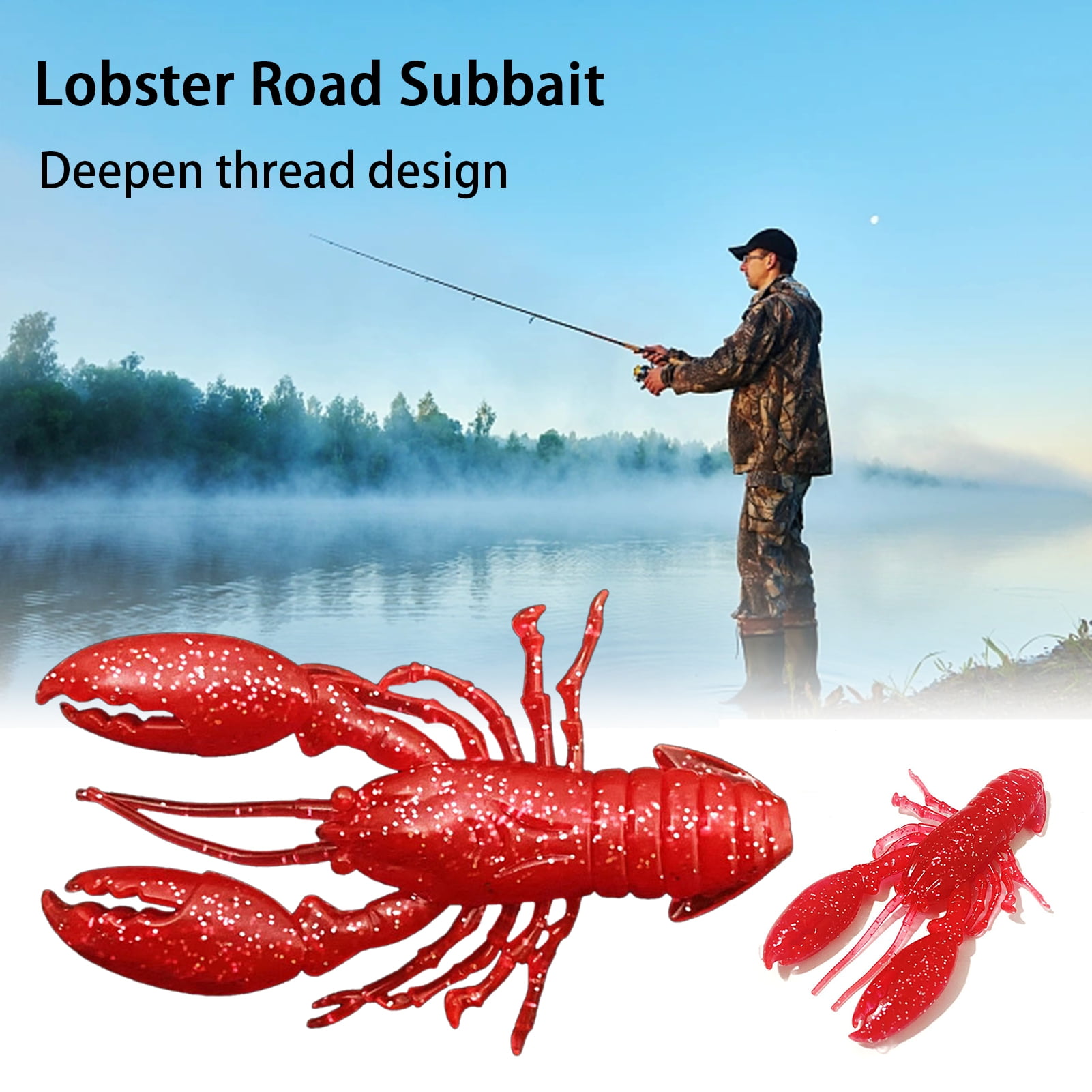 WETS 9cm/12.5g Fishing Bait Hollow Simulation Realistic Tempting ...