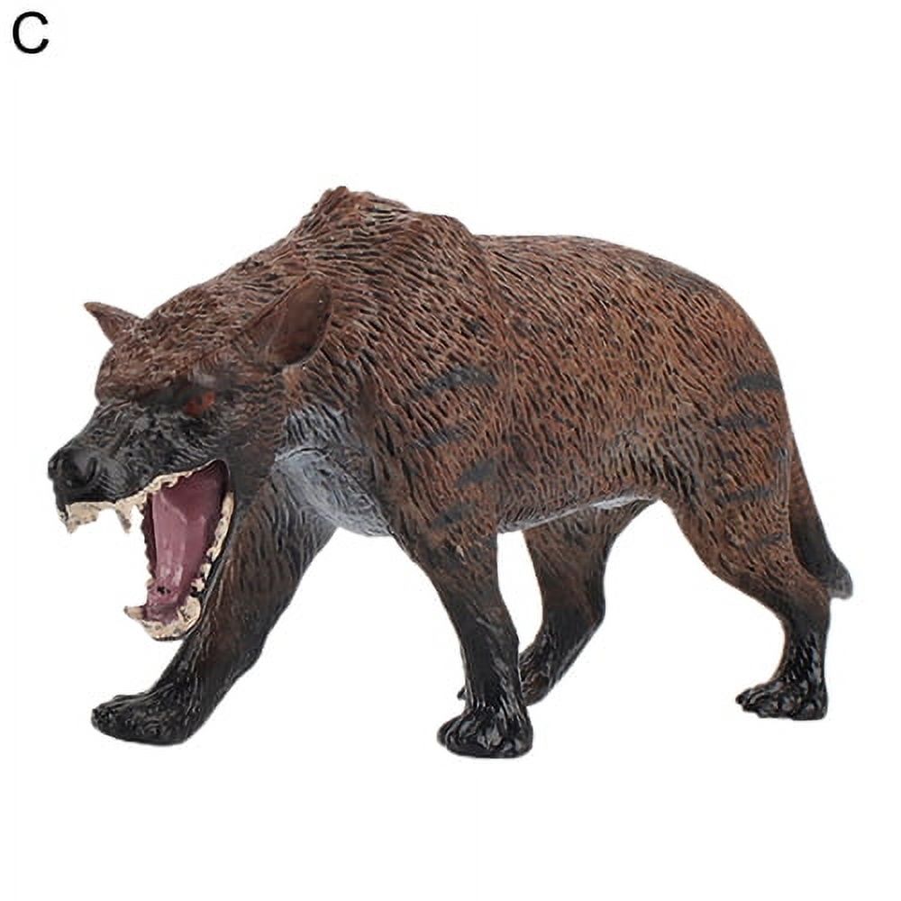 WETS Animal Figurine Simulated Desktop Decoration Mammoth Megalodon ...