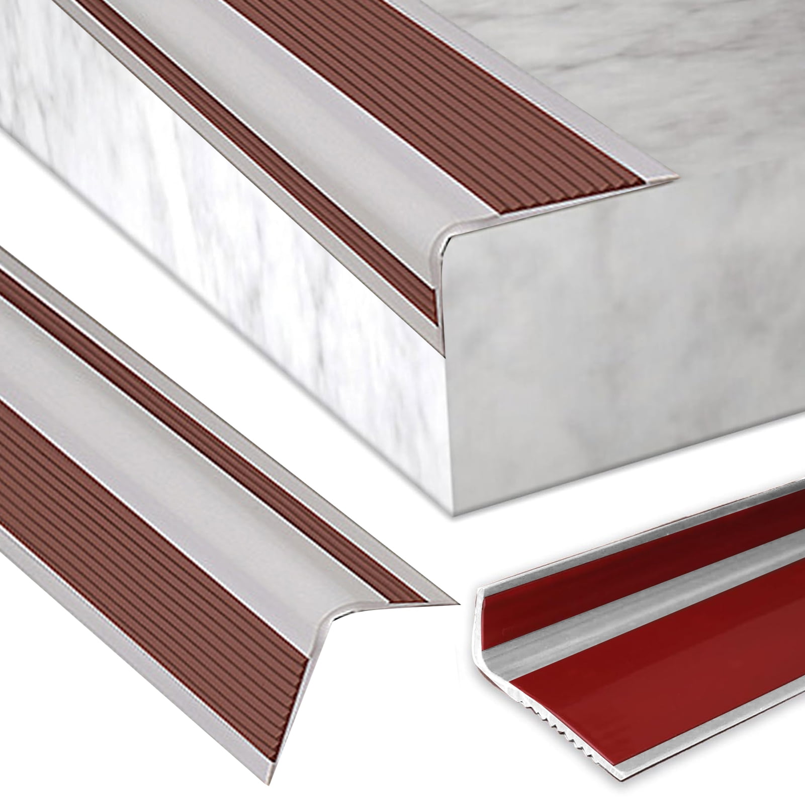 WETS Self-Adhesive Stair Edge Protector Non-Slip Waterproof Stair Edge ...