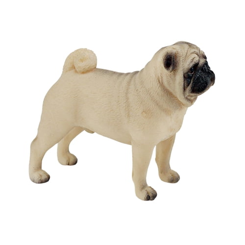 WETS Simulated Animal Model Dog Figurine Good Detail Realistic Solid ...