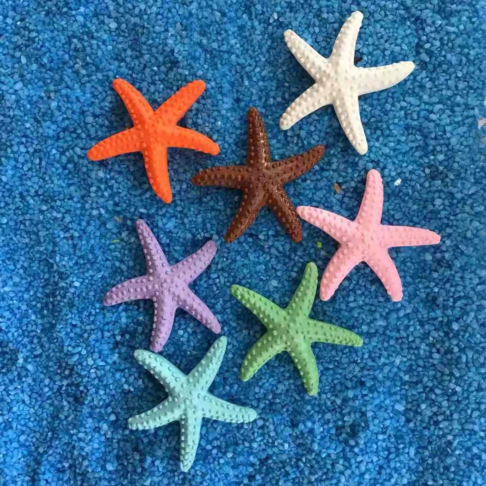 WETS Simulation Starfish Lifelike Realistic Plastic Cute Artificial Sea ...