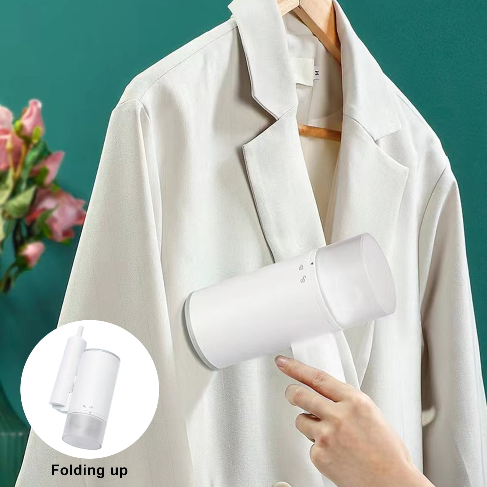 WETS Travel Garment Steamer Portable Handheld Clothes Steamer 180 ...