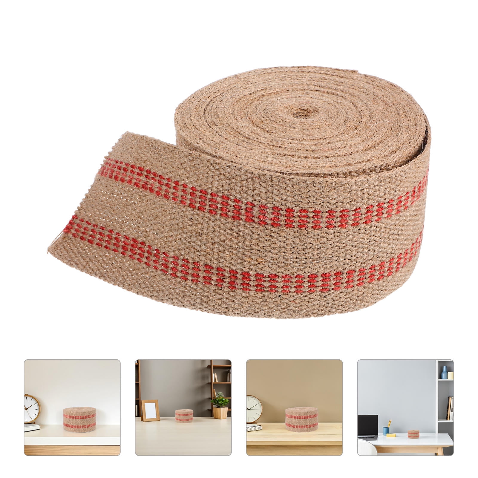 WEUVEB 1 Roll Patio Chair Replacement Straps Jute Ribbon For Home ...