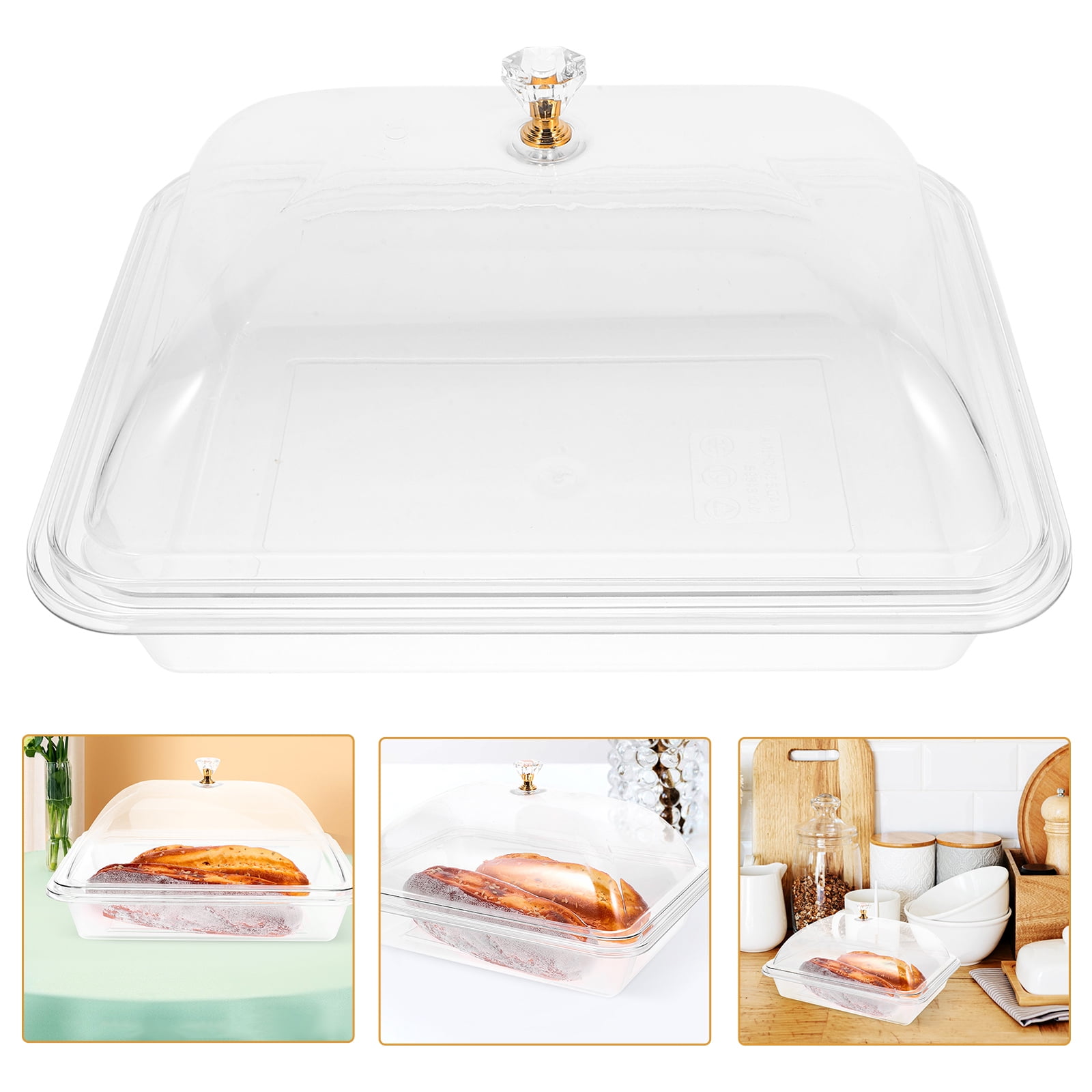 WEUVEB 1 Set Appetizer Tray in Transparent Acrylic for Home and ...