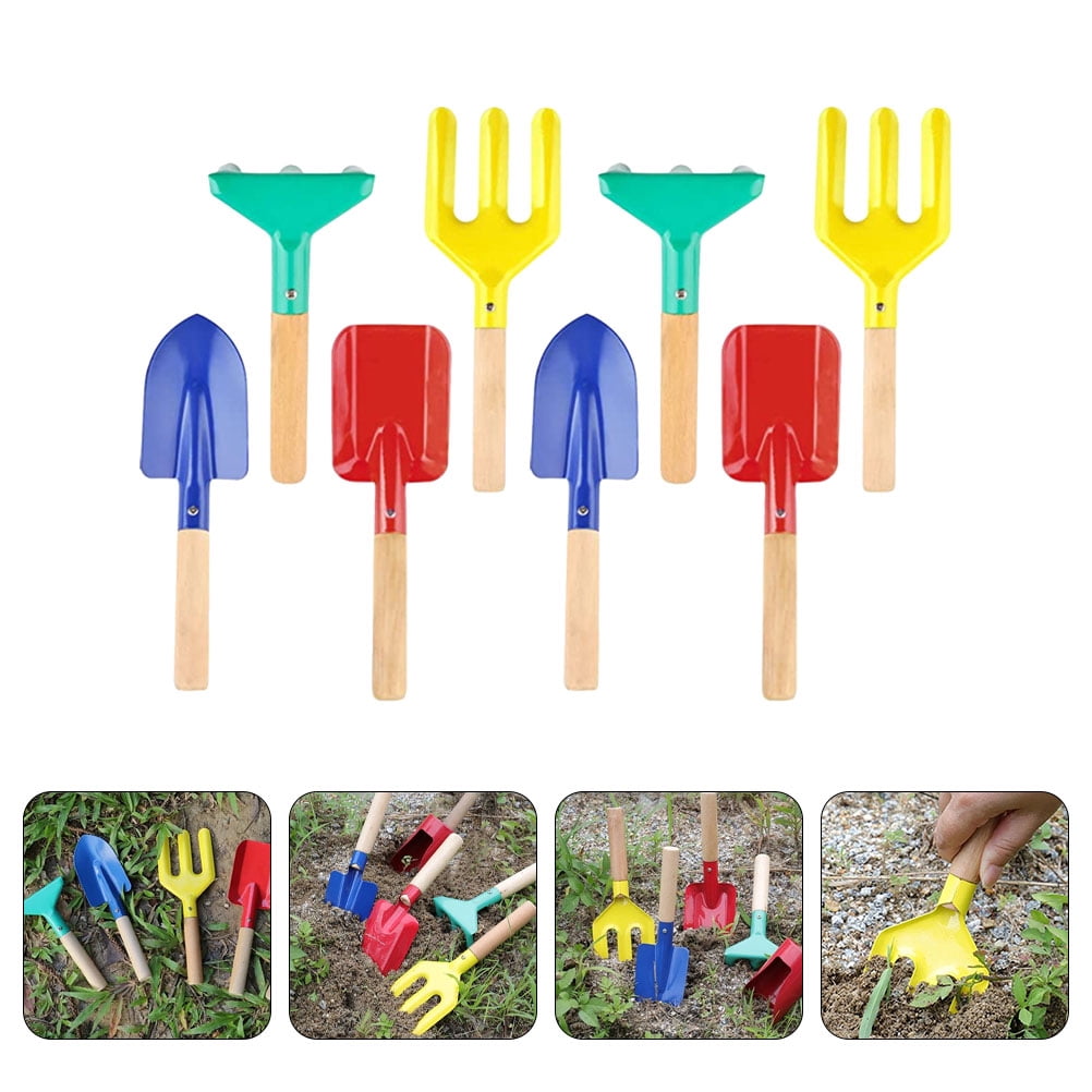 WEUVEB 1 Set Garden Weeding Tools Hand Tool For Trowel Fork Rake Steel ...