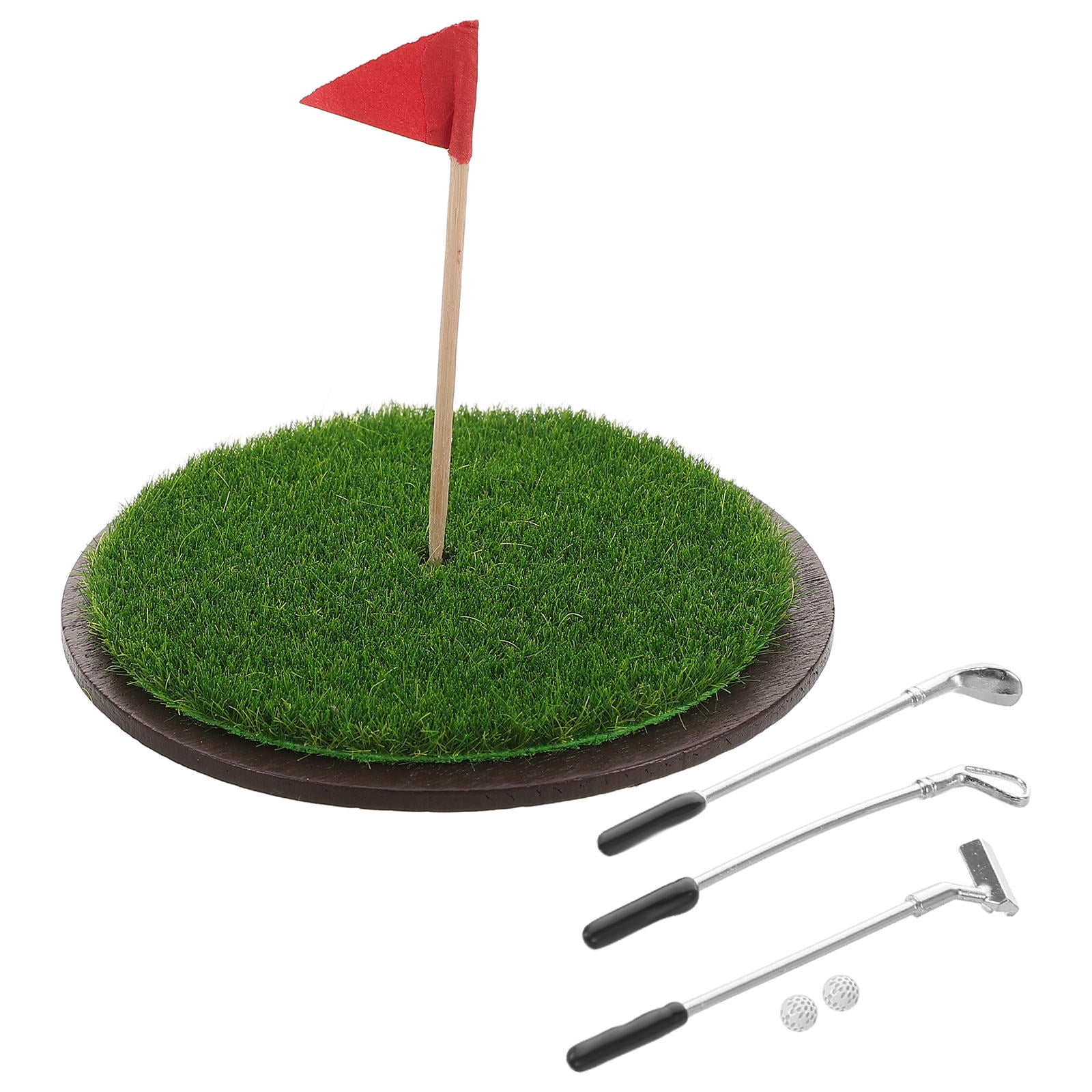 WEUVEB Golf Scene Models Tiny Sports for Dollhouses Space Saving Size ...