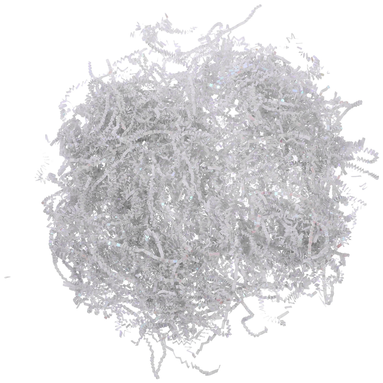WEUVEB 1 Set Shredded Paper Shredded Craft Paper Glossy White Basket ...