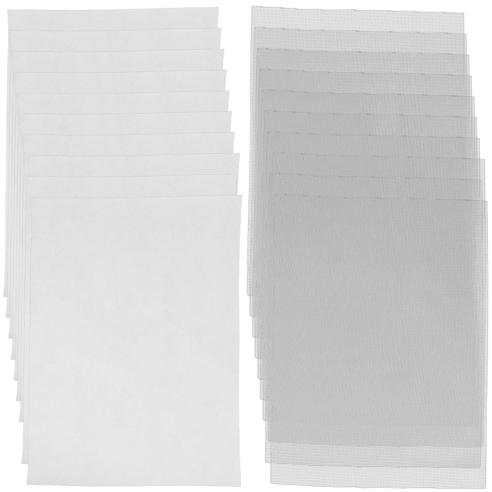WEUVEB 10 Sets Paper Making Screens for Kids Educational Crafts White ...