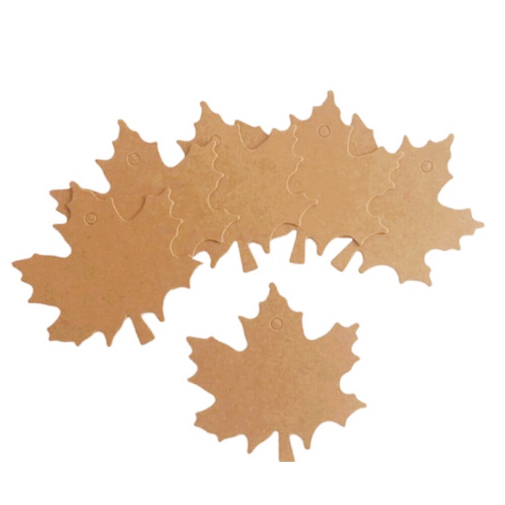 leaf shaped tags