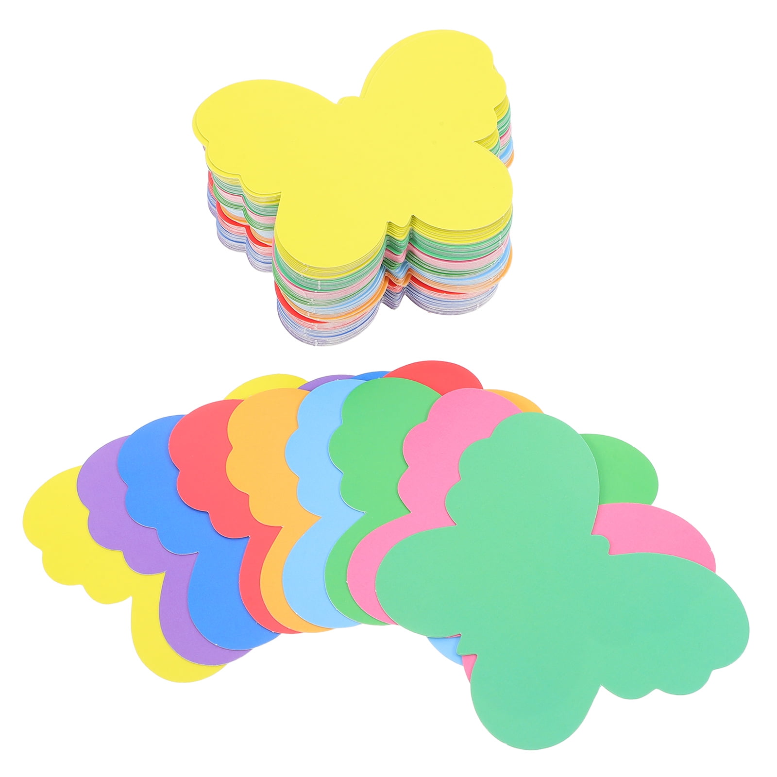 WEUVEB Vibrant Multi-Color Paper Cutouts for Thematic Lessons and Photo ...
