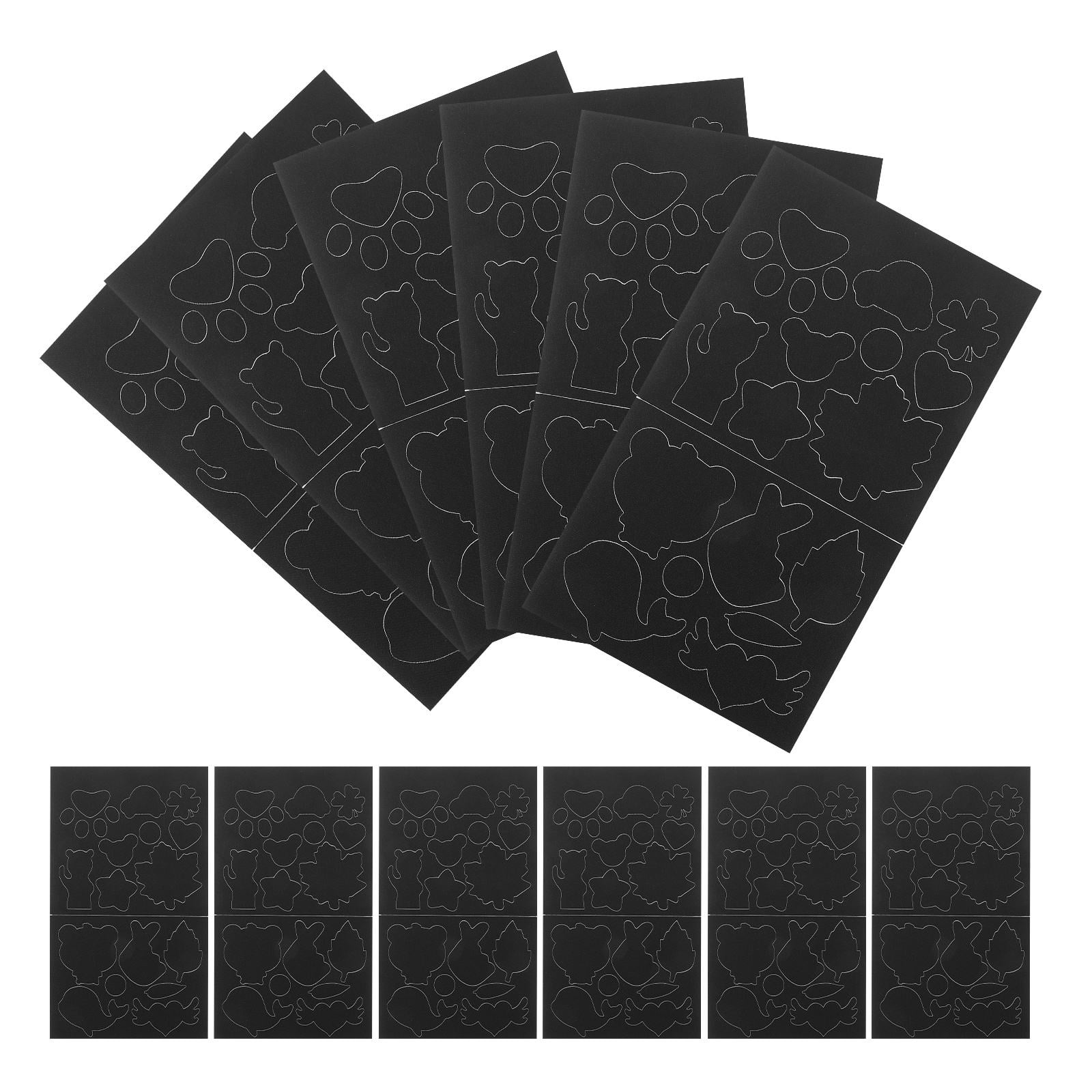 WEUVEB Down Jacket Repair Patches, Black, Easy to Use, , 12 Pieces for ...