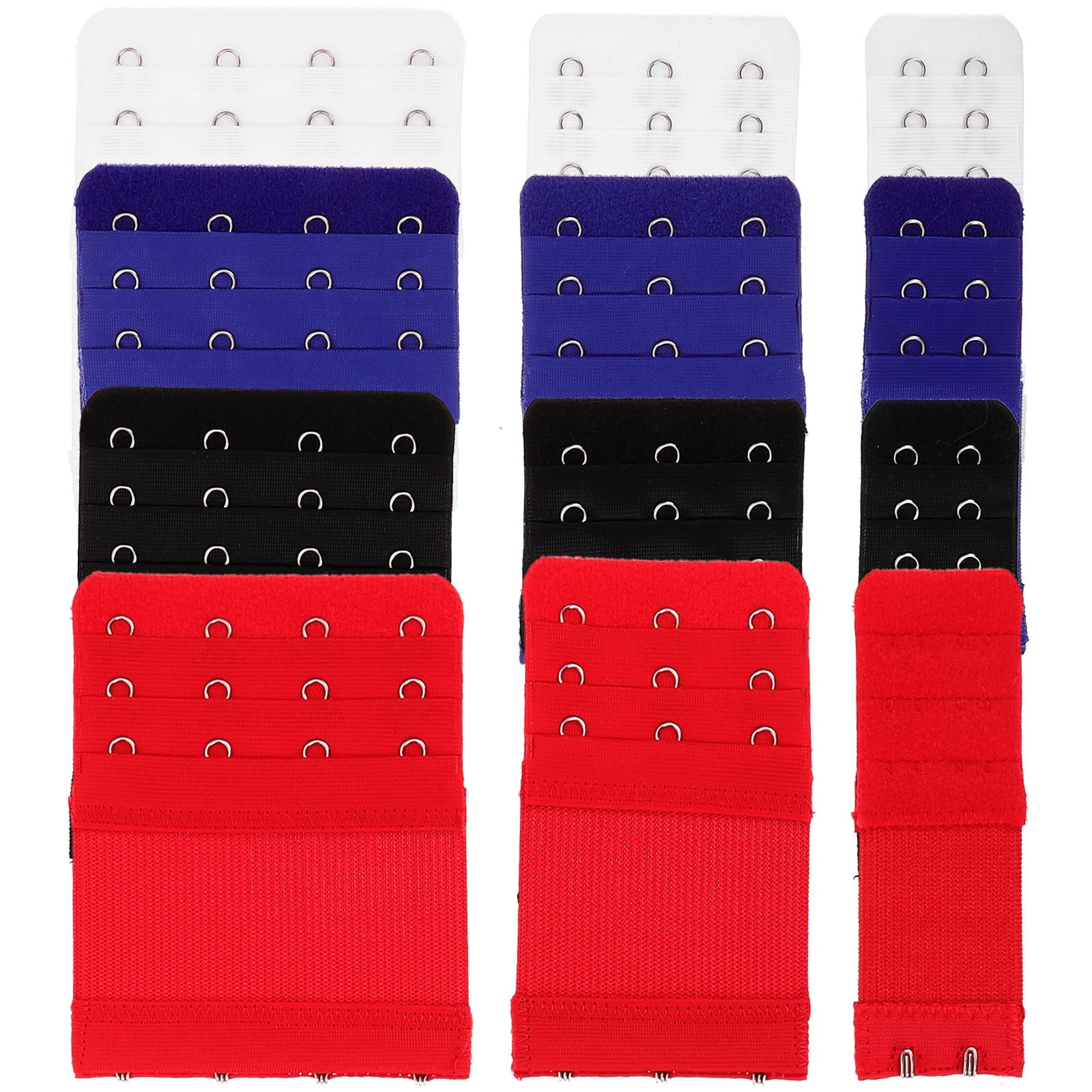 WEUVEB Buckle Extender Bra Extensions Buckles Red 12pcs - Walmart.com