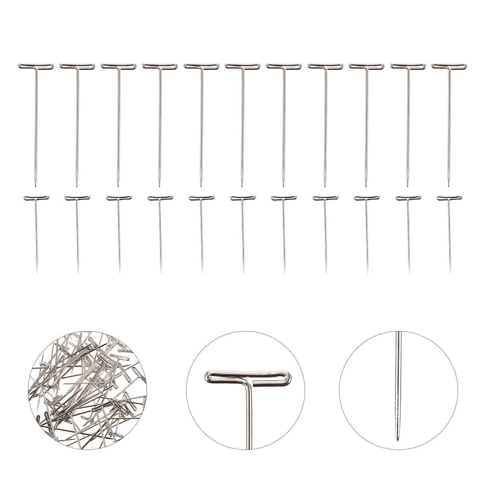WEUVEB 150Pcs Knit Blocking Pins for Professional Design and Upholstery ...