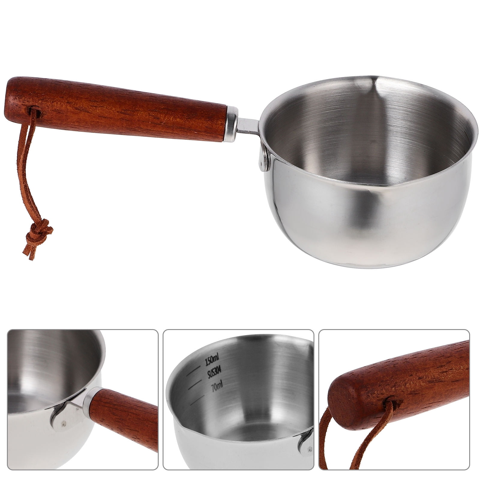 WEUVEB 1Pack Cooking Pots Assorted Color Stainless Steel Material For ...