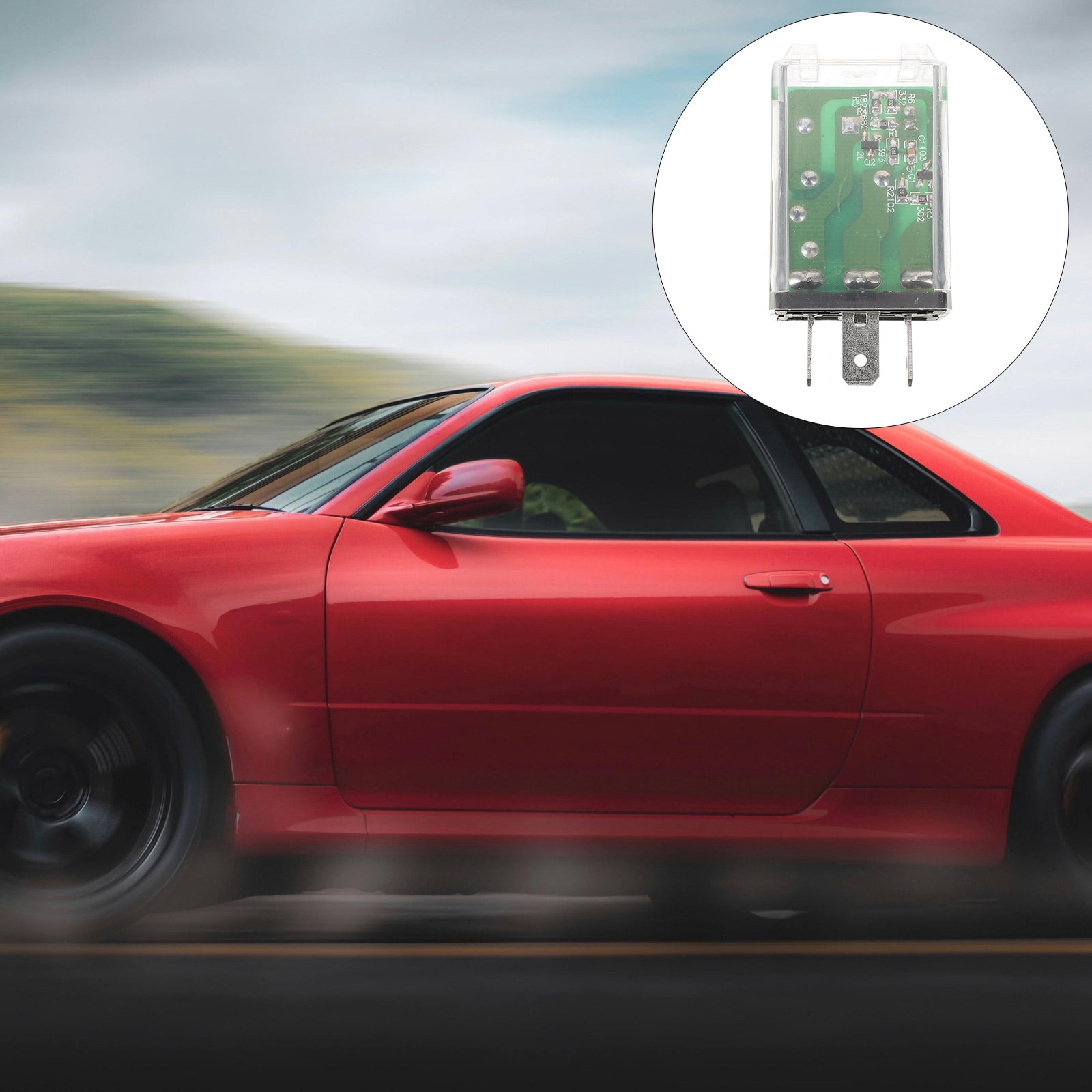 WEUVEB 1Pack Flasher Relay for Car Start Relay RV 12VDC Technology ...