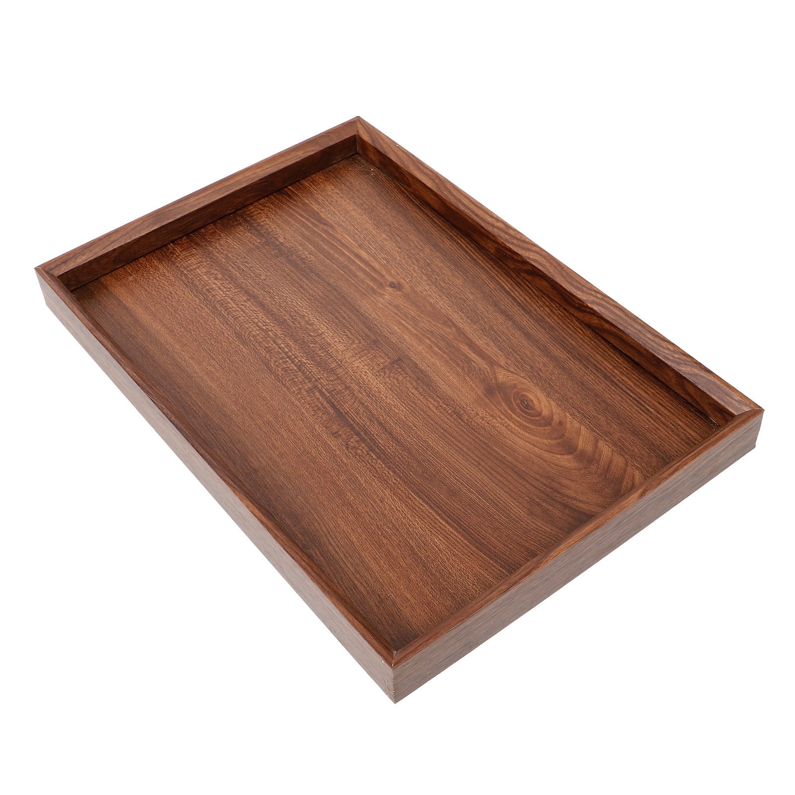 WEUVEB 1Pack Large Serving Platter in Coffee Color for Entertaining ...