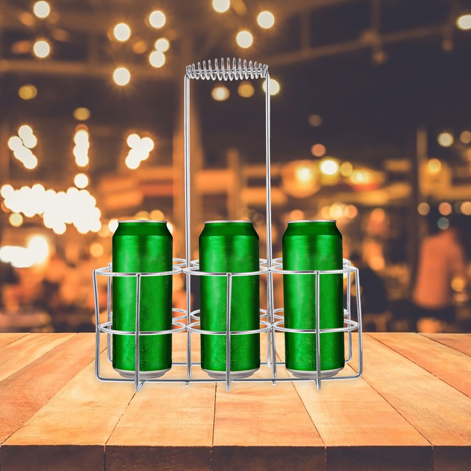 WEUVEB Metal Tabletop Beer Rack for Bars, Restaurants, and Hotels ...