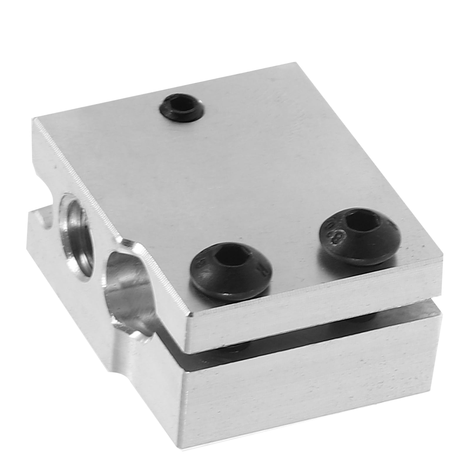 WEUVEB 1Pcs 3D Printer Heat Block Silver 2.80X1.90X1.00CM for 3D ...