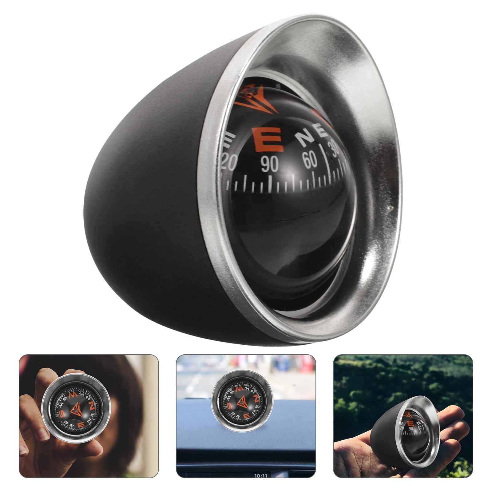 WEUVEB Car Dash Mount Direction Finding Compass with - Walmart.com