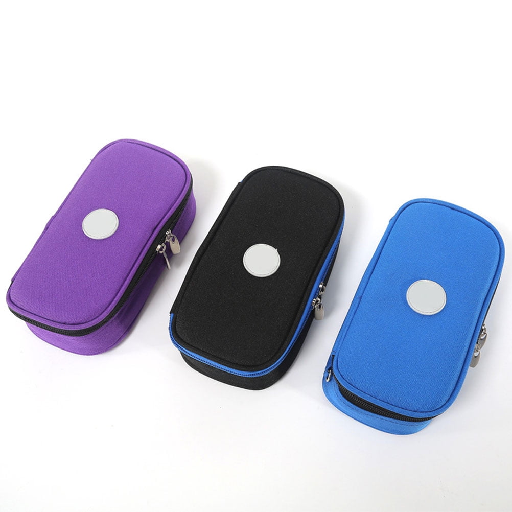 WEUVEB 1Pcs Cooler Bag Medical Organizer Cooling Vial Storage Case 11 ...