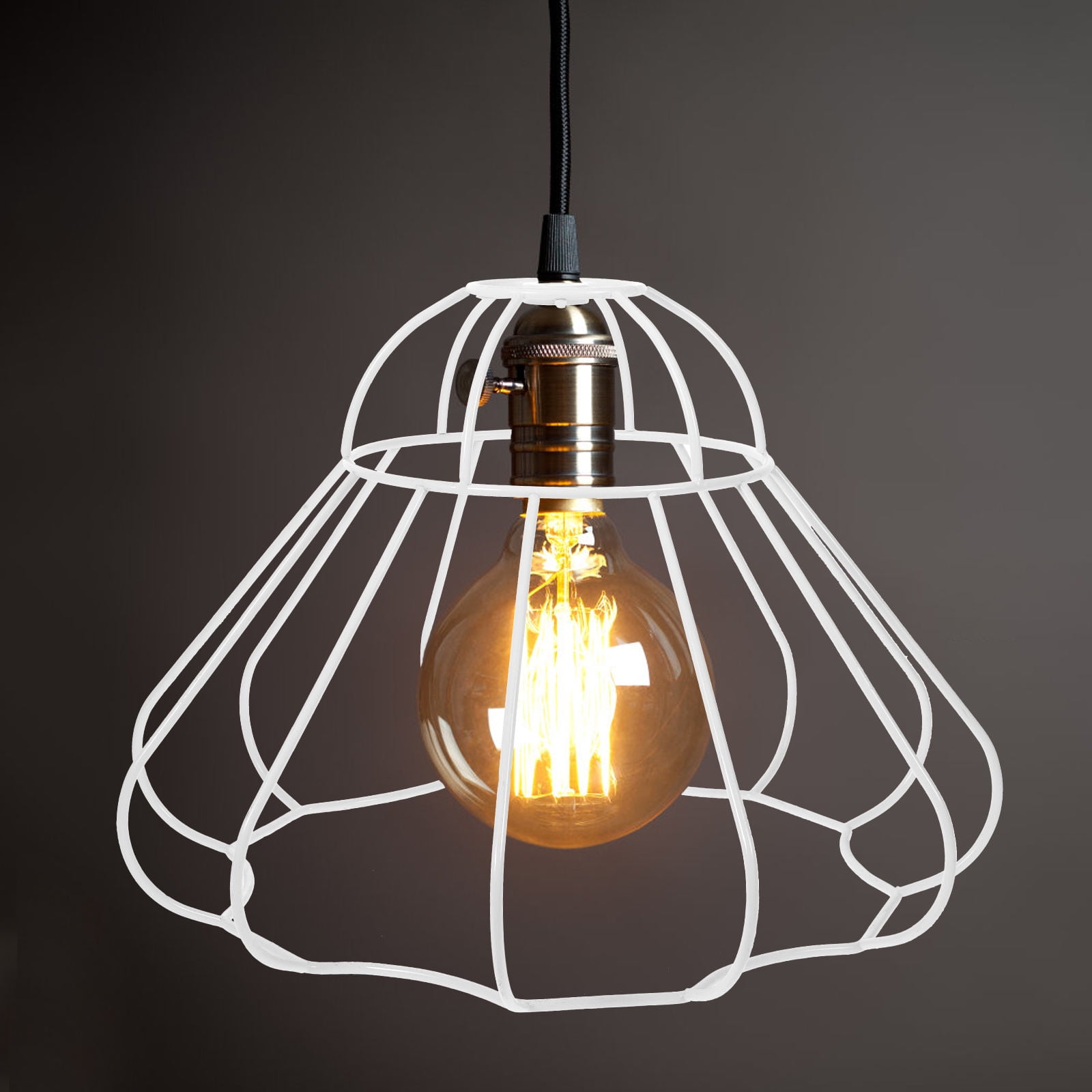 WEUVEB Wire Frame Table Lampshade Metal 1Set 8.3x11.8in - Walmart.com