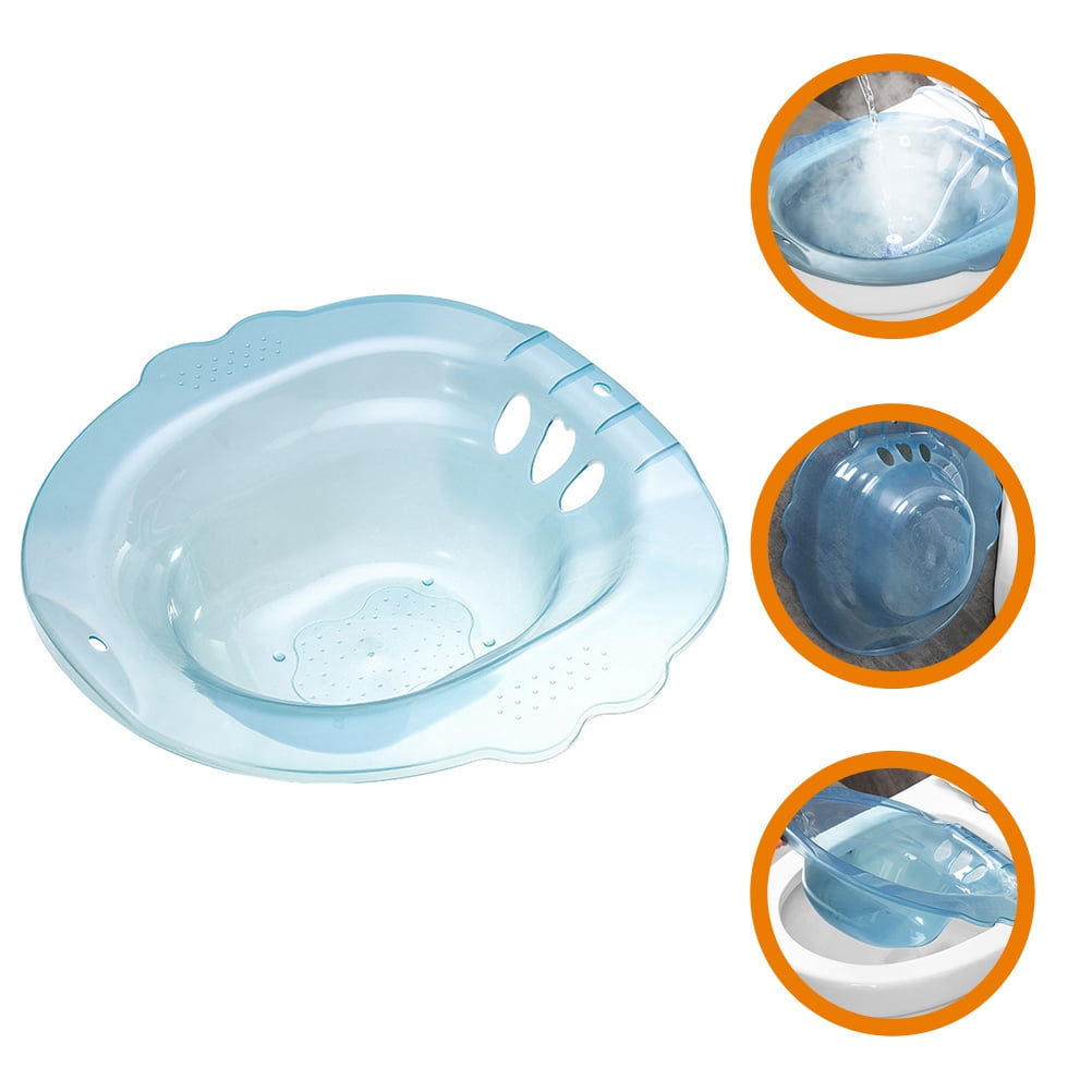 WEUVEB 1Pcs Sitz Bath Basin for Toilet Seat Women Postpartum Care ...