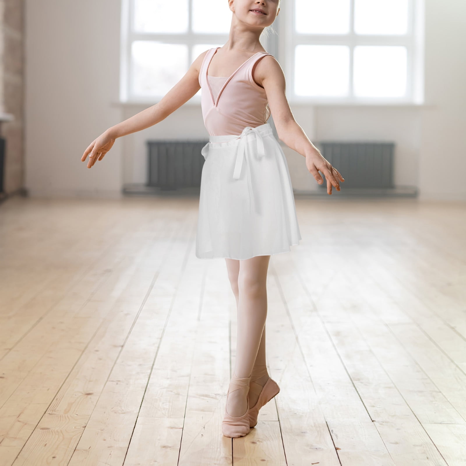 WEUVEB 1Set Ballet Skirt for Girls and Women with Wraparound Design 11 ...