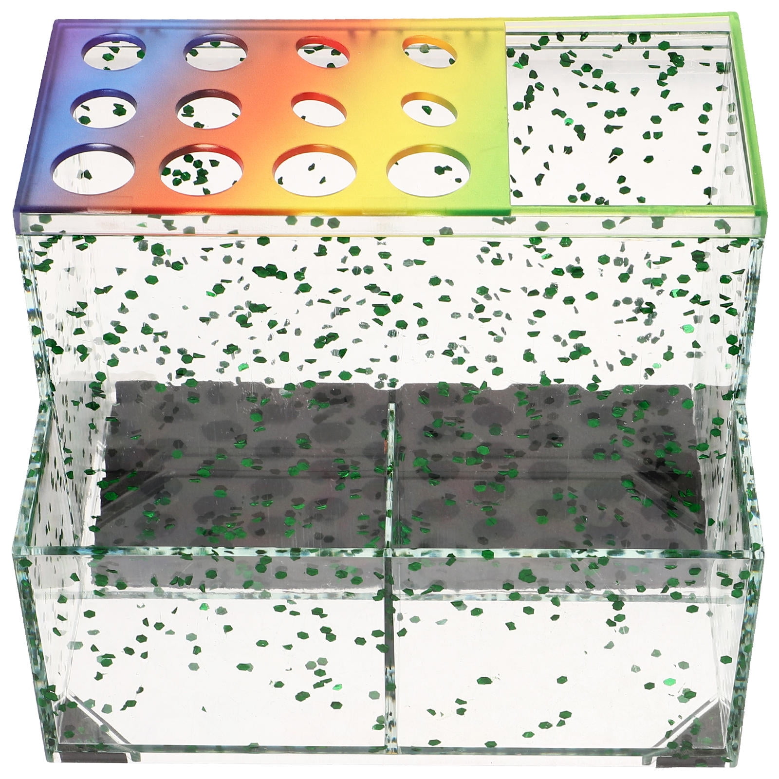 WEUVEB 1Set Barber Scissor Shear Holder Box Multi Color for Salon ...