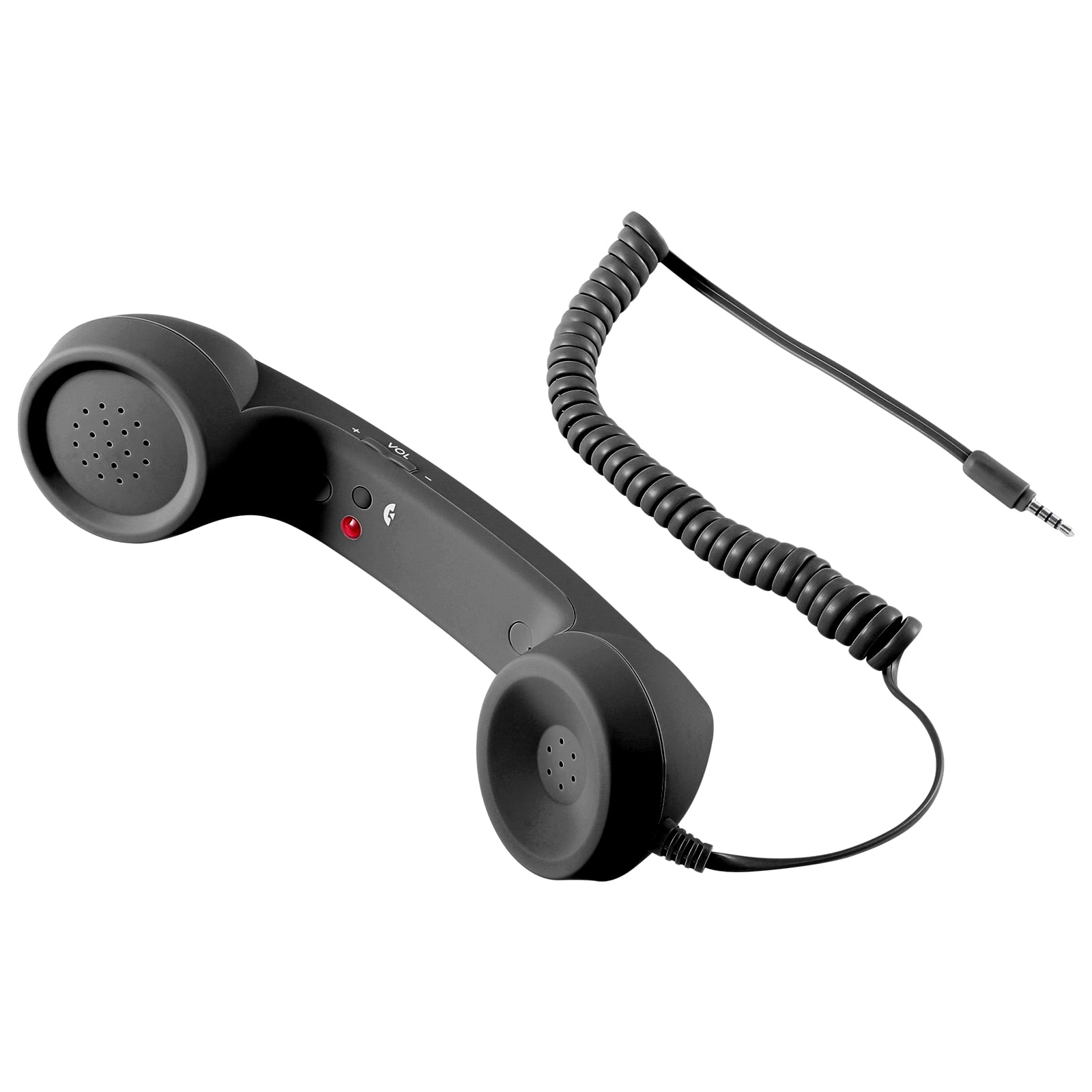 WEUVEB 1Set Black Headset Retro Phone With Volume Adjustment Better ...