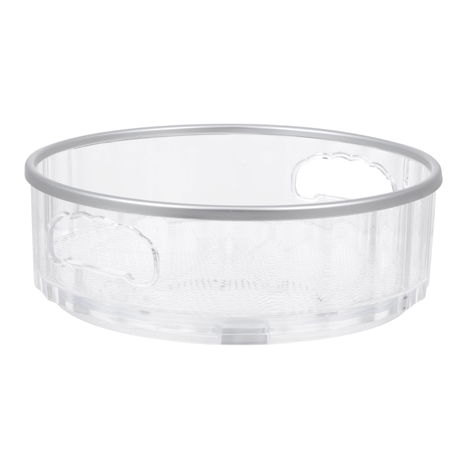 WEUVEB Grey ABS Plastic Condiment Bottle Holder Rotatable Seasoning ...