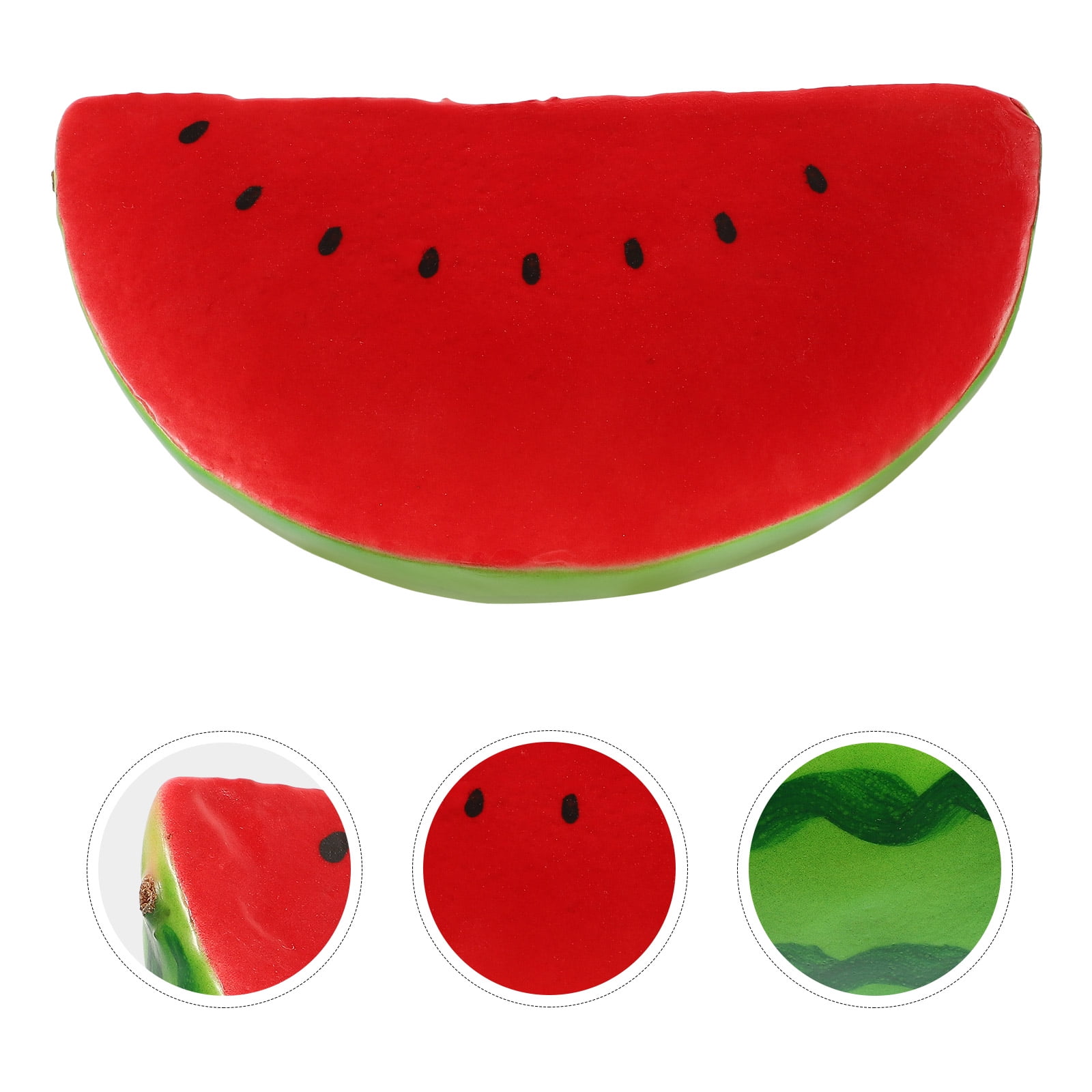 WEUVEB Foam Realistic Watermelon Slice Model Decoration Home Kitchen ...