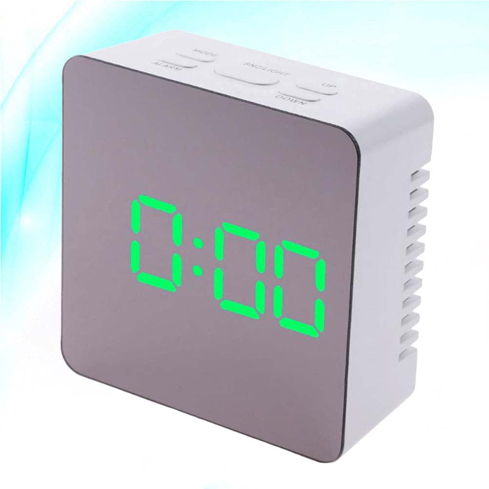 WEUVEB 1Set Led Alarm Clock With Night Mode Setting In Random Light ...