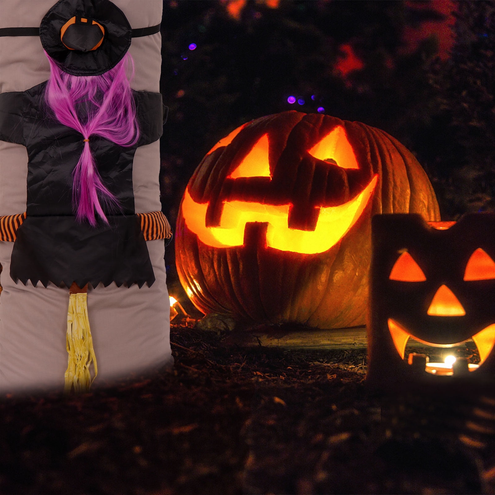 WEUVEB Decor Crashing Witch Decoration Props Multi 1Pack - Walmart.com