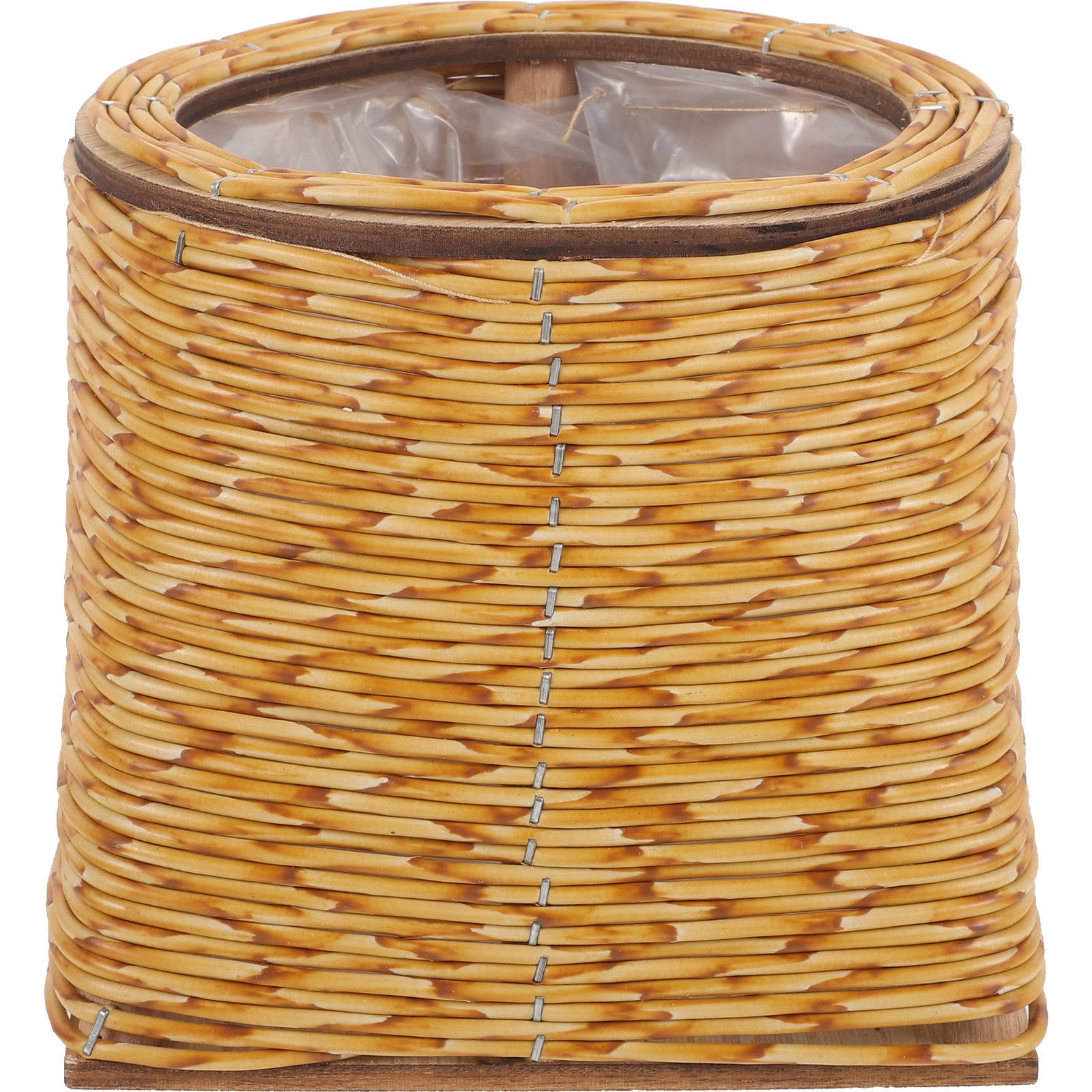 WEUVEB 1Set Storage Basket for Home Owners Brown 5.7x5.7in - Walmart.com