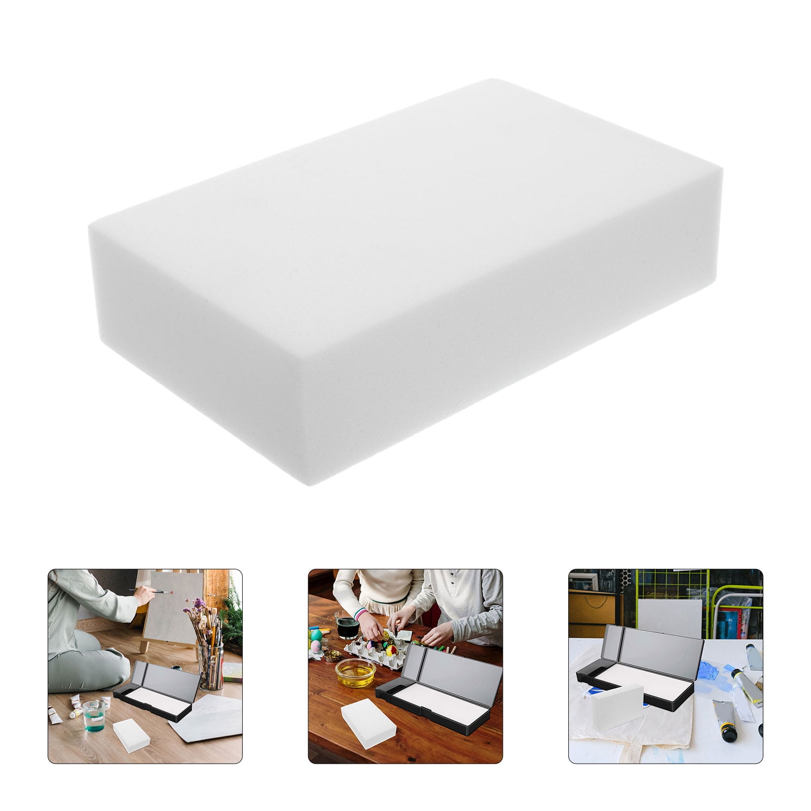 WEUVEB Rectangle Wet Palette Sponge Moisture Retention 1Set - Walmart.com