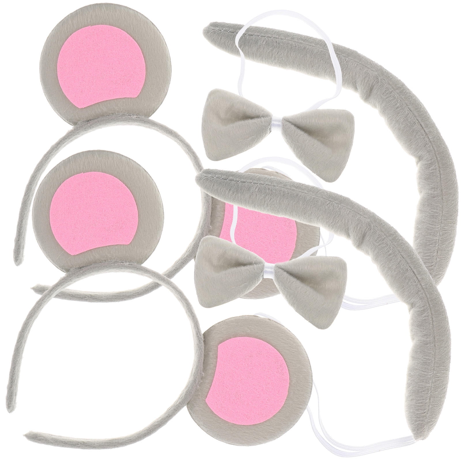WEUVEB Assorted Color Mouse Costume Kit for Kids Cotton Fabric ...