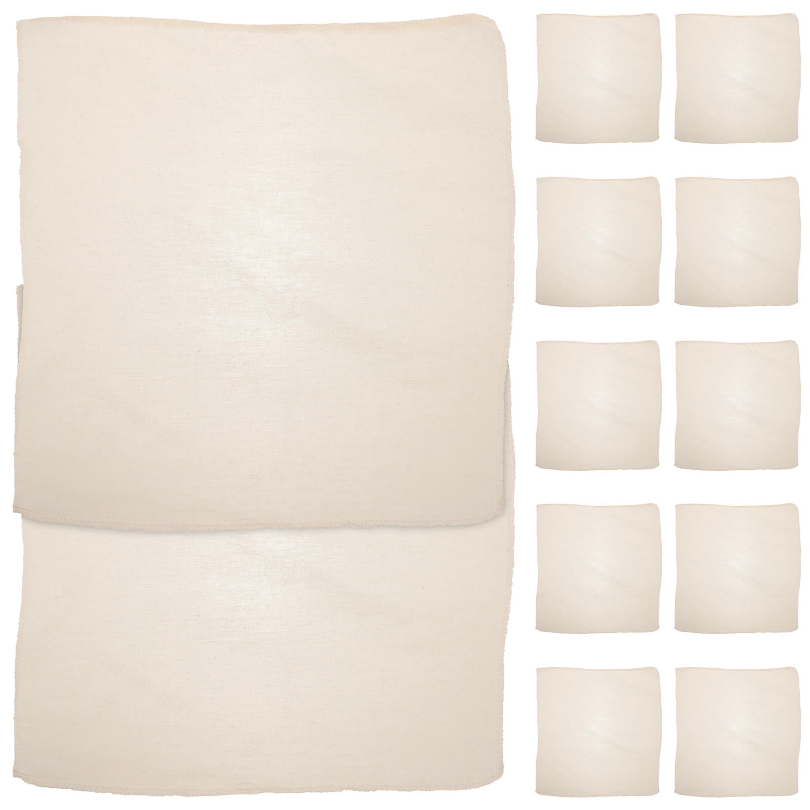 WEUVEB 20Pack Fermented Cloth Cover Unbleached Muslin for Sourdough ...