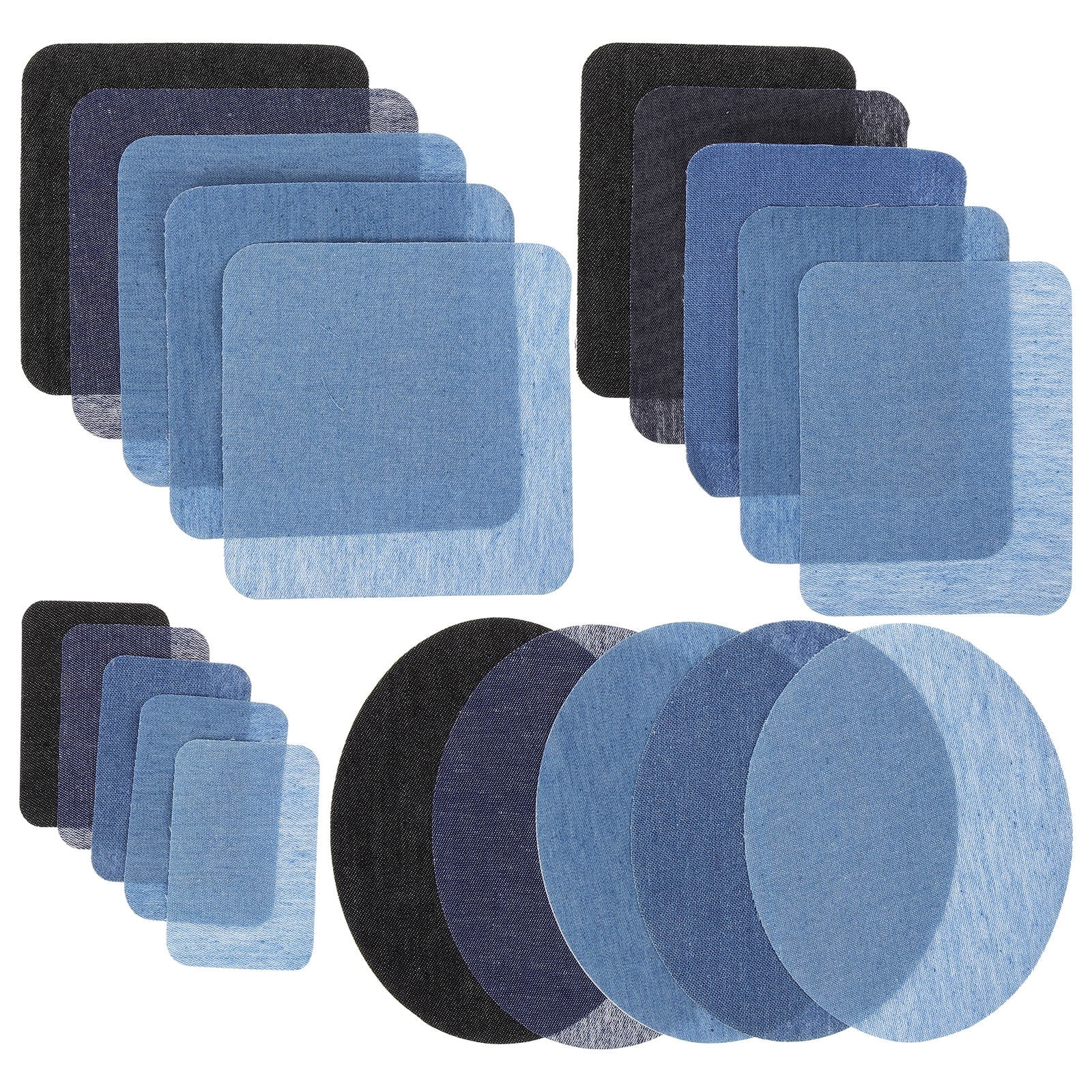WEUVEB Denim Pant Patches Patches Assorted Color DIY Activities Clothes ...