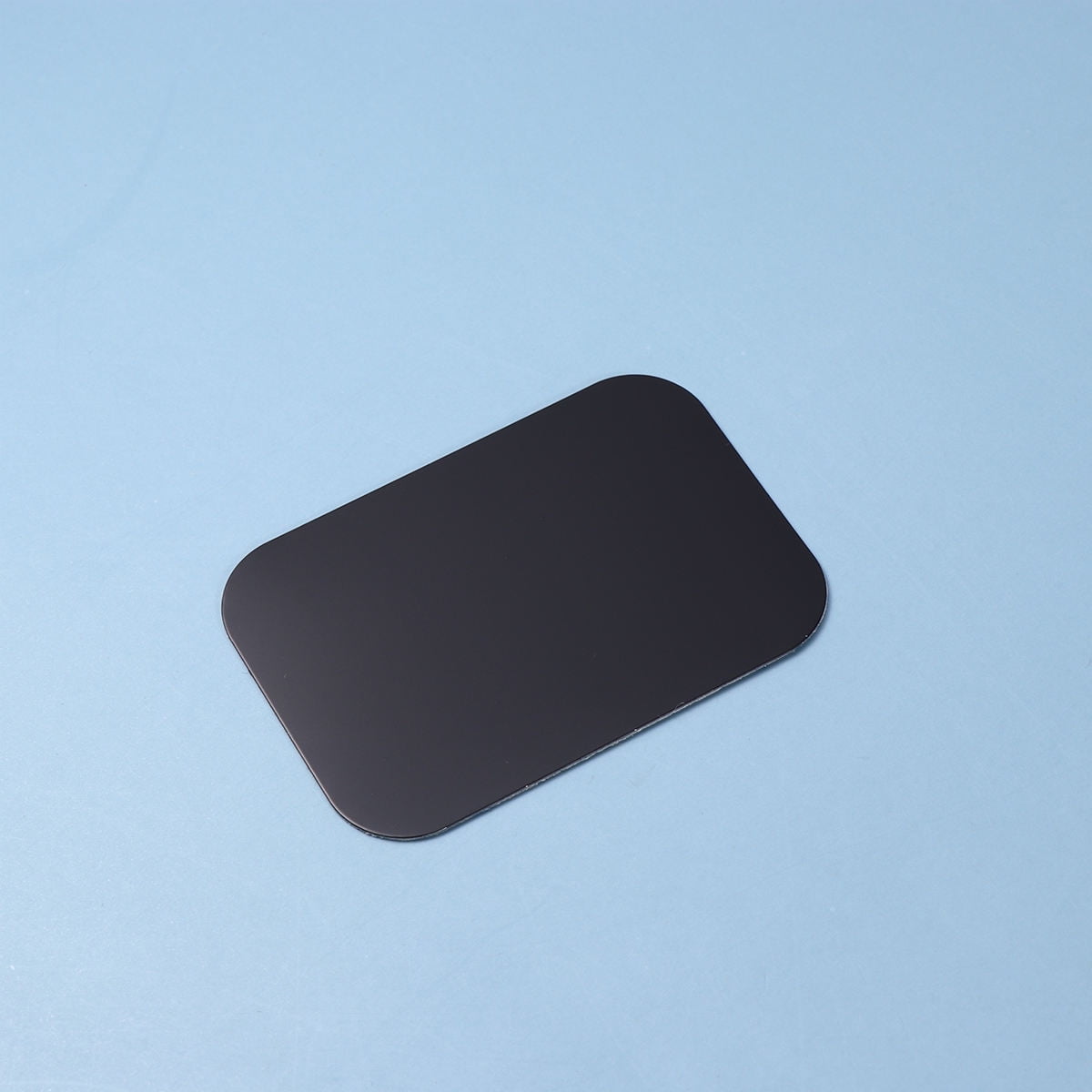 WEUVEB 20Pcs Magnetic Patches for Phone Iron Plate Rectangular Black ...