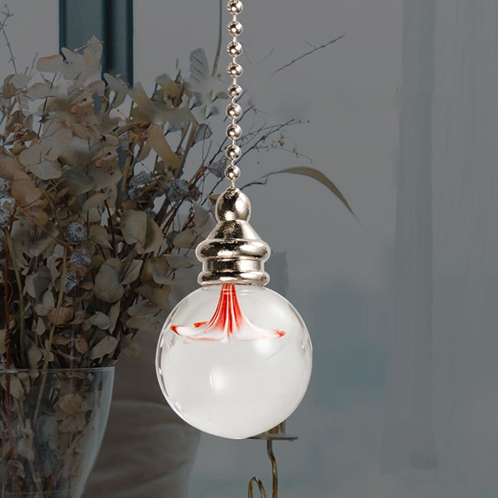 WEUVEB 2Pack Ceiling Fan Pull Chain Copper Decorative Design for ...