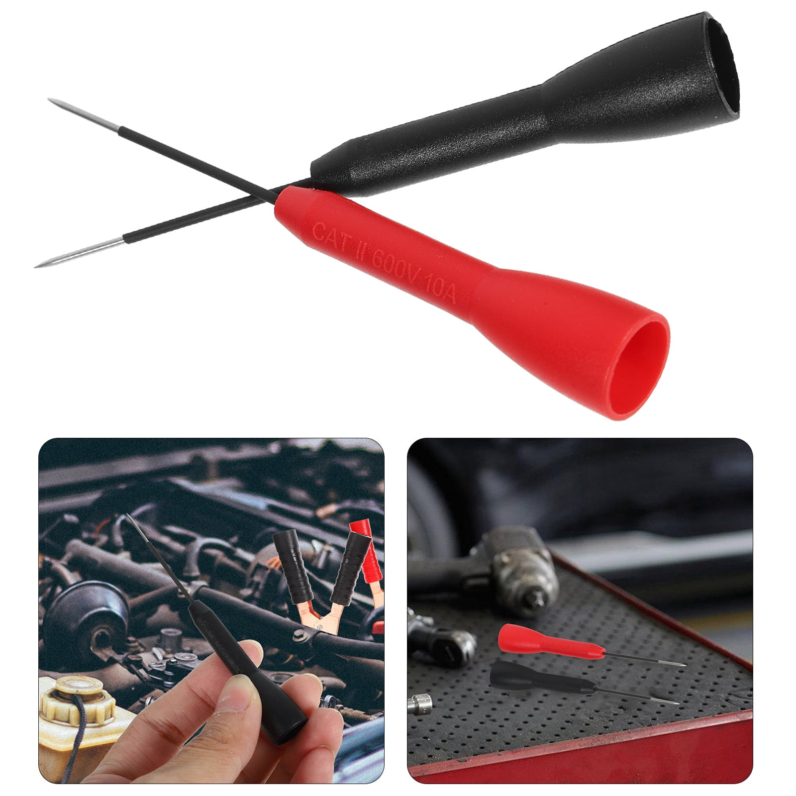 WEUVEB 2Pack No Destructive Multimeter Probe Material Suitable for ...