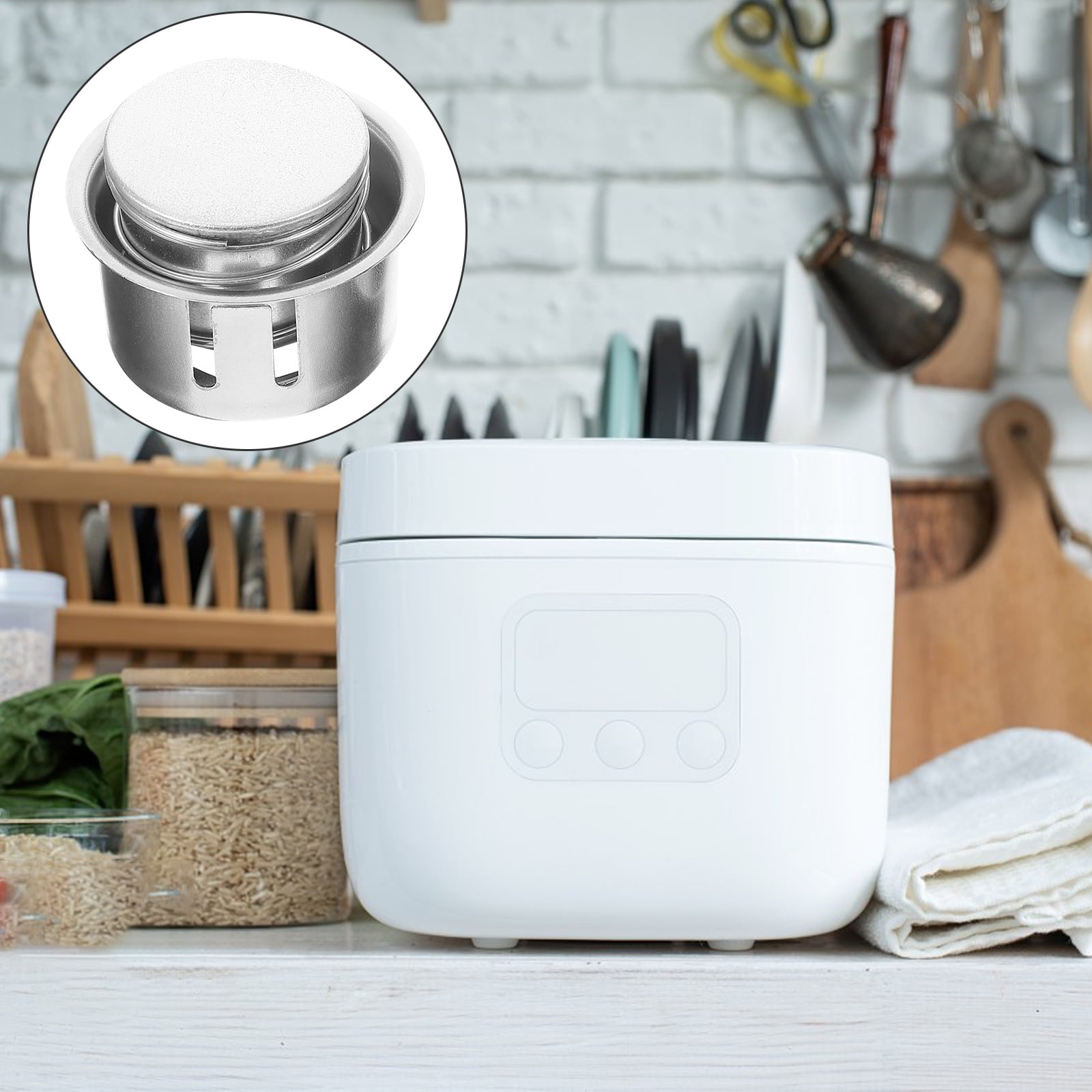 WEUVEB 2Pack Thermostat Limiter Sensor Magnet Steel Temperature ...